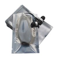 China ESD Anti Static Shielding Zip Lock Flat Bag 0.075mm for Semiconductor Packaging for sale
