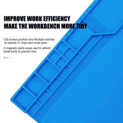 中国 Fairtechの電話PC ESD反静的な修理マットのシリコーンのパッドの机のプラットホーム 販売のため