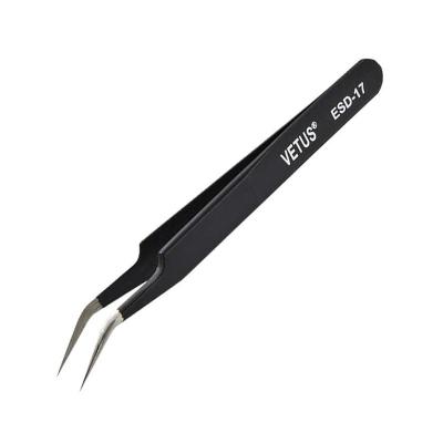 China Antistatisch ESD Vetus Oog - brow Pincet Geleidend Lash Tweezers Te koop