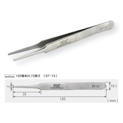 Cina Pinzette di precisione Lash Tweezers SA di Vetus del metallo punto fine per il locale senza polvere in vendita