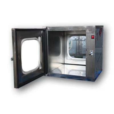 China Der elektronische statische UV Cleanroom-Durchlauf-Kasten entkeimen Lampen-dynamischen Durchlauf-Kasten zu verkaufen