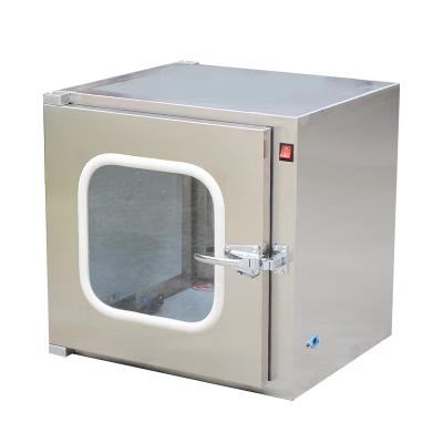 China Modular Powder Coated Stainless Steel Pass Box For Clean Room for sale
