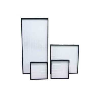 Cina Filtro farmaceutico Mini Pleated Gel Seal Media dal locale senza polvere HEPA dell'UL in vendita