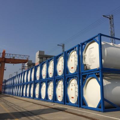 China 20 Tons Cryogenic Storage Tank LO2 LN2 LAr LNG Tank Vertical Horizontal for sale