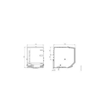 China SITOP PSU100S 20A 6EP1336-2BA10 Ideaal voor 24V uitgangsspanning in industriële toepassingen Te koop