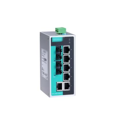 中国 EDS-208Aシリーズ 8ポート管理されていない産業イーサネットスイッチ 販売のため