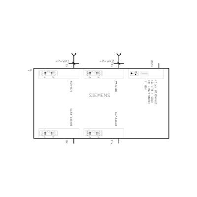 China Unidad de control de panel 100% PLC de pantalla táctil CNC OP012 HMI 6FC5203-0AF02-0AA2 para Siemens en venta