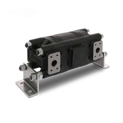 China 2 secções Motor de engrenagem rotativa Dividor de fluxo hidráulico HDD35.125 com 125cm3 à venda