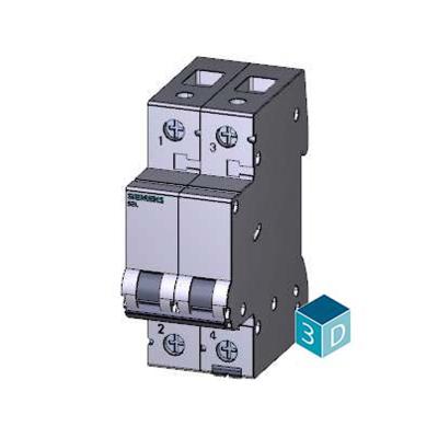 China 100% Strictly Tested 5SL6210-7CC 2-Pole Miniature Circuit Breaker for Siemens 400V 6kA for sale