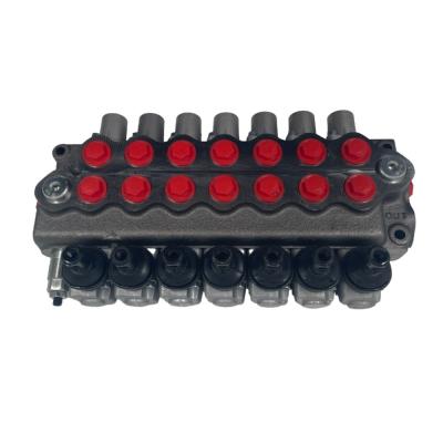 Cina G 3/8" Port Size 7 Spool Hydraulic Directional Valve SD5/7 WALVOIL Tipo 45L/min 315bar in vendita