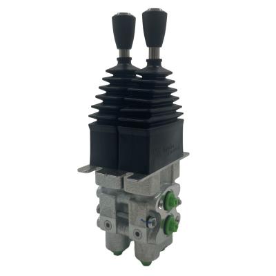 China 2-Spools Remote Control Valves for Hydraulic Pilot Control Joystick in Rock Drilling for sale