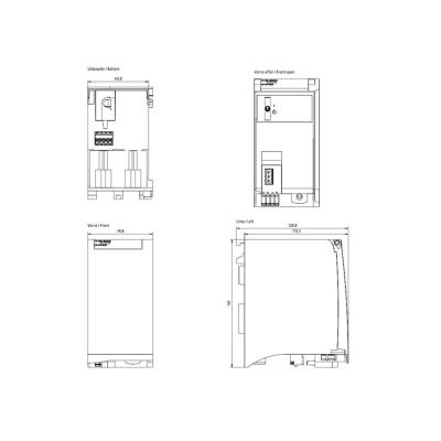 China 6EP1333-4BA00 SIMATIC PM 1507 24V/8A Power Supply for SIMATIC S7-1500 and Network Other for sale