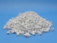 China Modified Compound Granules Material Alloy Plastic Master Batch Flame Retardant PC / ABS for sale
