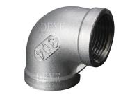 China 150PSI NPT BSPT Screwed Stainless Steel Threaded Fitting for sale