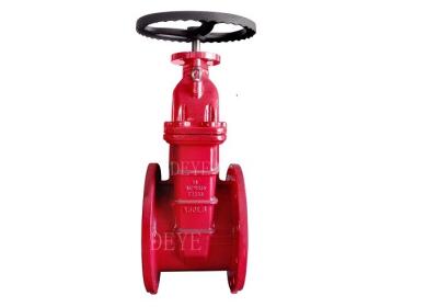 China DIN3352 EN1171 Edelstahl-NRS-Resilient-Gatterventile für Wasser zu verkaufen