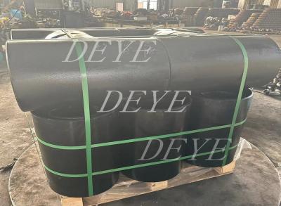 China Acessórios para tubos de aço carbono igual Tee SCH40 SCH80 SCH160 à venda