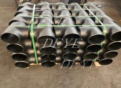 China Acessórios para tubos de aço carbono igual Tee SCH40 SCH80 SCH160 à venda