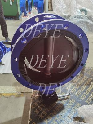 China GGG40 GGG50 Wras Ductile Iron Double Eccentric Butterfly Valve With PN10 PN16 PN20 PN25 for sale