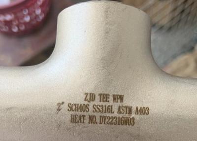 Cina Fittings per tubi in acciaio inossidabile SS316 lucidati in vendita