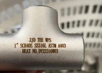 Cina Fittings per tubi in acciaio inossidabile SCH10S SCH40S SCH80S in vendita