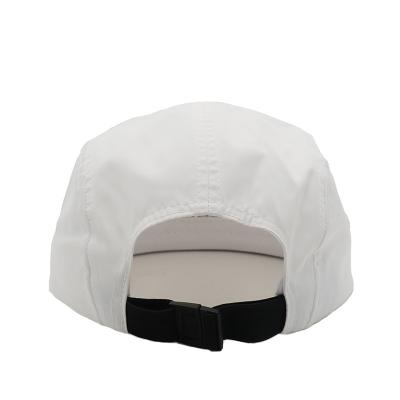 China Non-Woven Fabric 5 Panel Custom Quick Dry Running Hat Foldable Sports Hat For Unisex for sale
