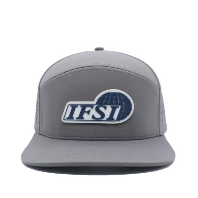 Китай 7-панельная плоская ложка лазерного резания производительность Snapback шляпа для унисекс водонепроницаемый продается