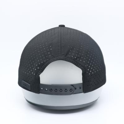 Cina Cappello da golf laser tagliato resistente all'acqua con ricamo a fiocco e design impermeabile in vendita