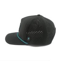 China Custom 5 Panel Trucker Hat with PVC Rubber Patch Logo ODM Design 56-60cm Adult Size for sale