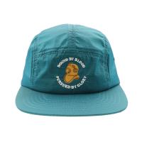China Custom 5 Panel Camping Hat Nylon Waterproof Mesh Cap Polyester Quick Dry Adult Size 56-60cm for sale