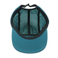 China Custom 5 Panel Camping Hat Nylon Waterproof Mesh Cap Polyester Quick Dry Adult Size 56-60cm for sale