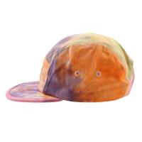 China Custom 5 Panel Camp Cap Polyester Waterproof Tie Dye Hat for Outdoor Adventures 56-60cm for sale