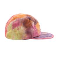 China Custom 5 Panel Camp Cap Polyester Waterproof Tie Dye Hat for Outdoor Adventures 56-60cm for sale