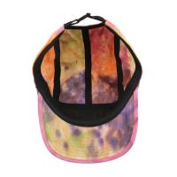 China Custom 5 Panel Camp Cap Polyester Waterproof Tie Dye Hat for Outdoor Adventures 56-60cm for sale