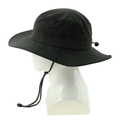 China Imagem Super Wide Brim Sun Hat-UPF50 Waterproof Bucket Hat para pesca caminhadas acampamento à venda