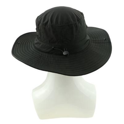 China Imagem Super Wide Brim Sun Hat-UPF50 Waterproof Bucket Hat para pesca caminhadas acampamento à venda