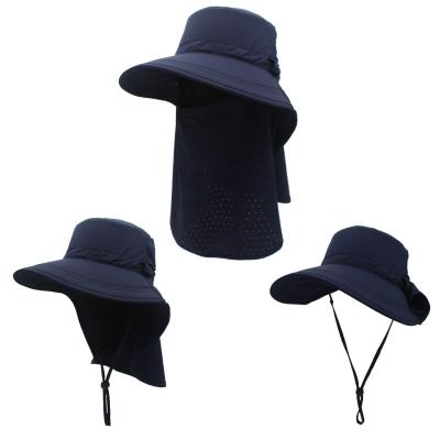 Cina Cappello da pesca per adulti con copertina per viso e collo in vendita
