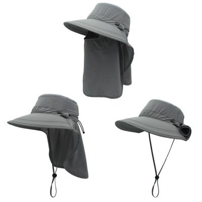 Cina Cappello da pesca per adulti con copertina per viso e collo in vendita