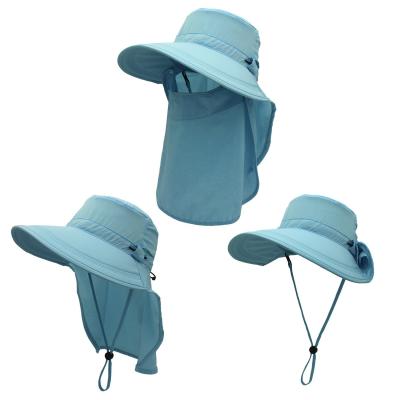 Cina Cappello da pesca per adulti con copertina per viso e collo in vendita