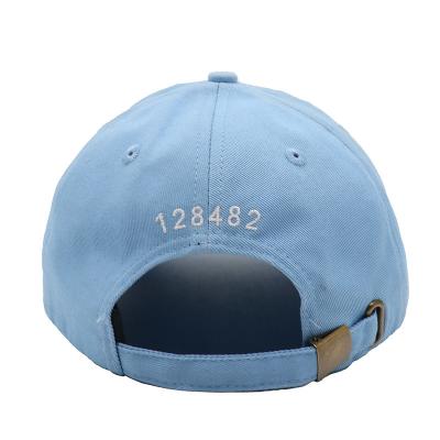 Cina Custom Unisex ricamato 6 pannelli Baseball Cap Cap OEM ODM Servizio 56CM in vendita