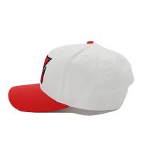 China Custom 3D Logo Snapback Baseball Hats 6 Panel Cotton Adjustable 48cm 60cm for sale