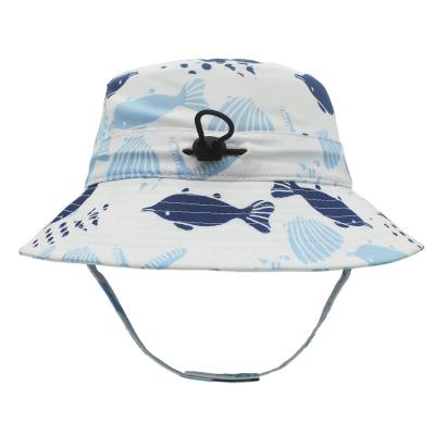 Cina ODM Designs Wide Brim Sun Hat per bambini UPF50 Nylon Printing Four Seasons applicabile in vendita