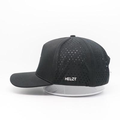 Cina Cappelli regolabili per sport all'aperto per bambini Custom 5 pannelli laser taglio buco cappello da baseball in vendita
