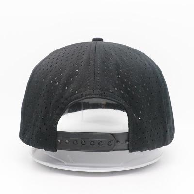 Cina Cappelli regolabili per sport all'aperto per bambini Custom 5 pannelli laser taglio buco cappello da baseball in vendita