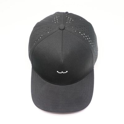 Cina Cappelli regolabili per sport all'aperto per bambini Custom 5 pannelli laser taglio buco cappello da baseball in vendita