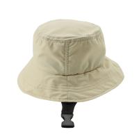 China Custom Polyester Waterproof Sun Bucket Hat with Adjustable Chin Strap 58cm for sale