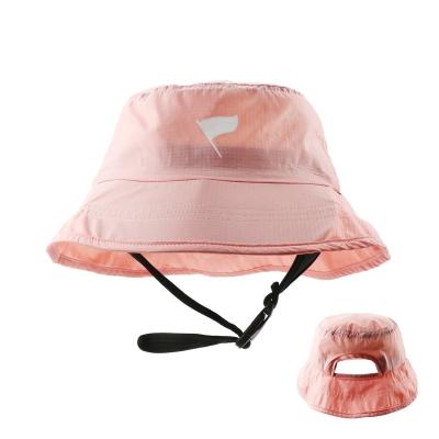 Chine Chapeau à seau de soleil étanche pour femmes Four Seasons Applicable Chapeau de surf en polyester sur mesure à vendre