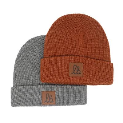 China Classic Ribbed Cuffed Gorras Casquette Toques Skull Beanie Hats With ODM Designs for sale