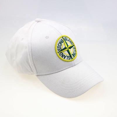 China Gewone stof kenmerk borduurwerk Baseball cap voor vissen Te koop