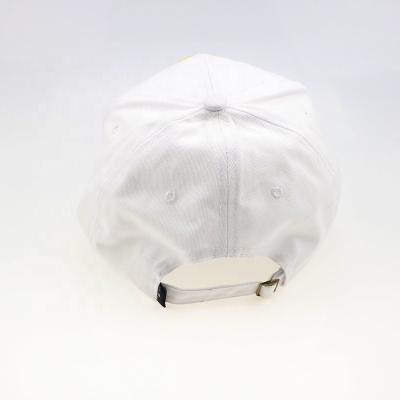 China Gewone stof kenmerk borduurwerk Baseball cap voor vissen Te koop