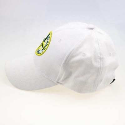 China Gewone stof kenmerk borduurwerk Baseball cap voor vissen Te koop